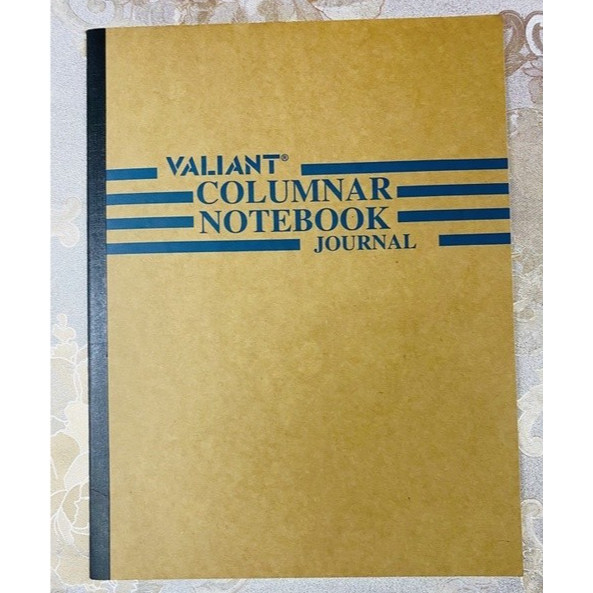 Valiant Columnar journal notebook (2columnal)kraft cover | Shopee ...
