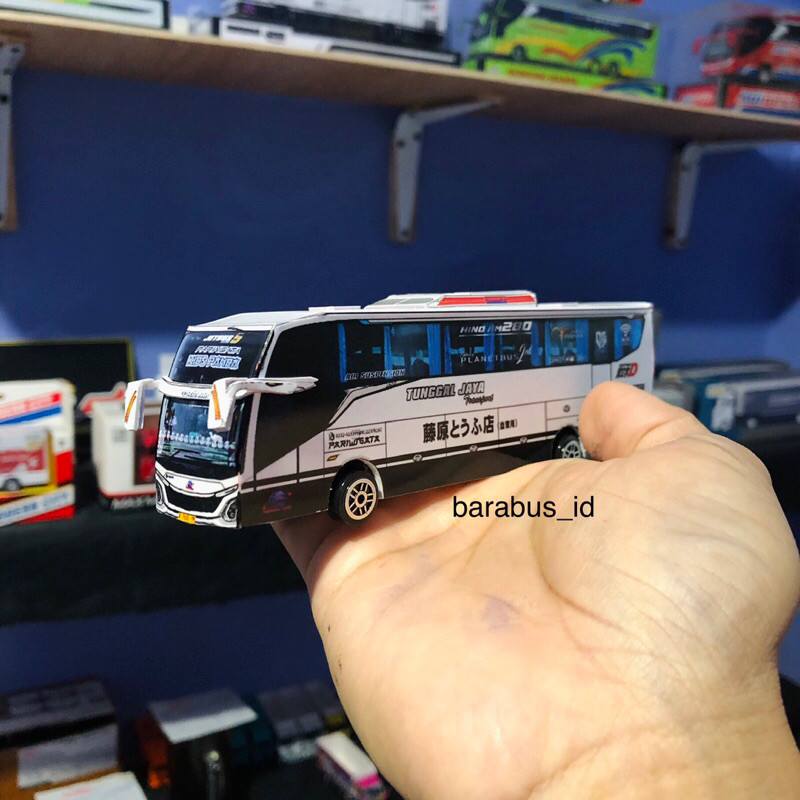 Small KIDS PANDA TAKUMI Bus Miniature Scale 1:87 By Barabus | Shopee ...