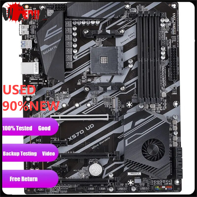 Gigabyte motherboard X570 UD AMD Motherboard ATX Socket AM4 AMD X570 ...