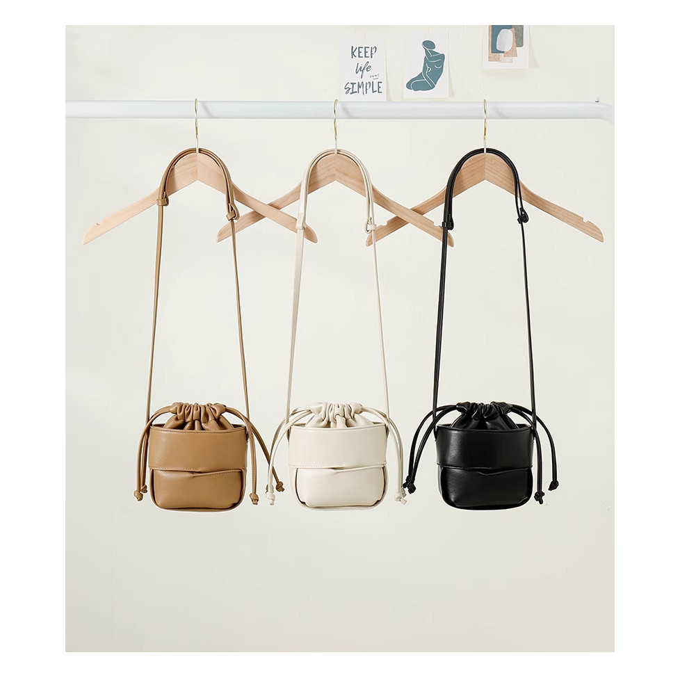 Korean Style Niche Mobile Phone Bucket Bag Simple Mini FashioninsTrendy ...