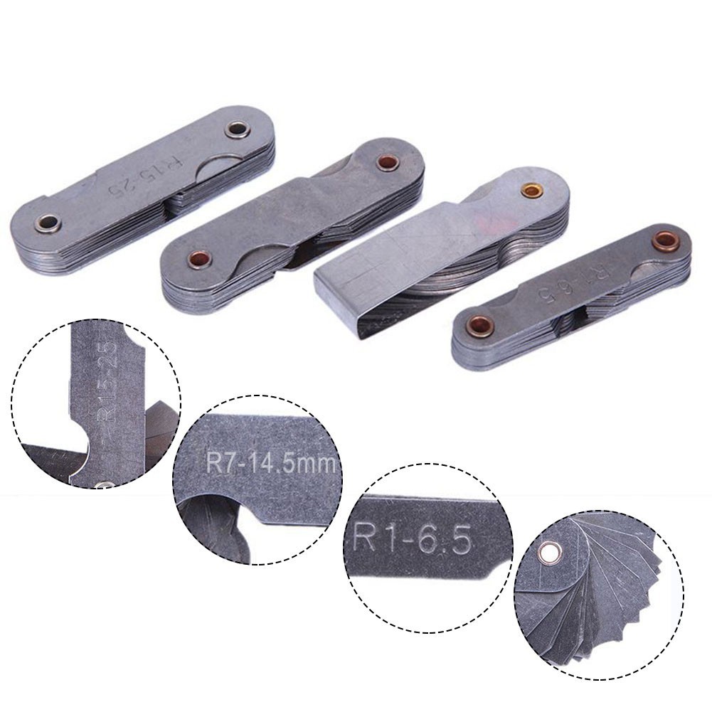 DHEART Tool~Radius template R gauge Radius gauge Plate fillet gauge ...