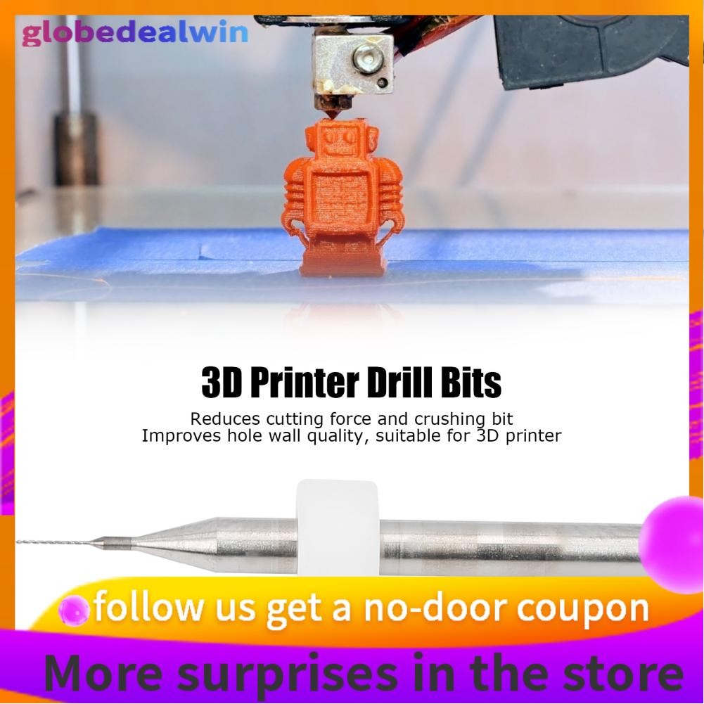 Globedealwin Printer Drill Bits Fine Grinding Process Nozzle Bit for 3D ...
