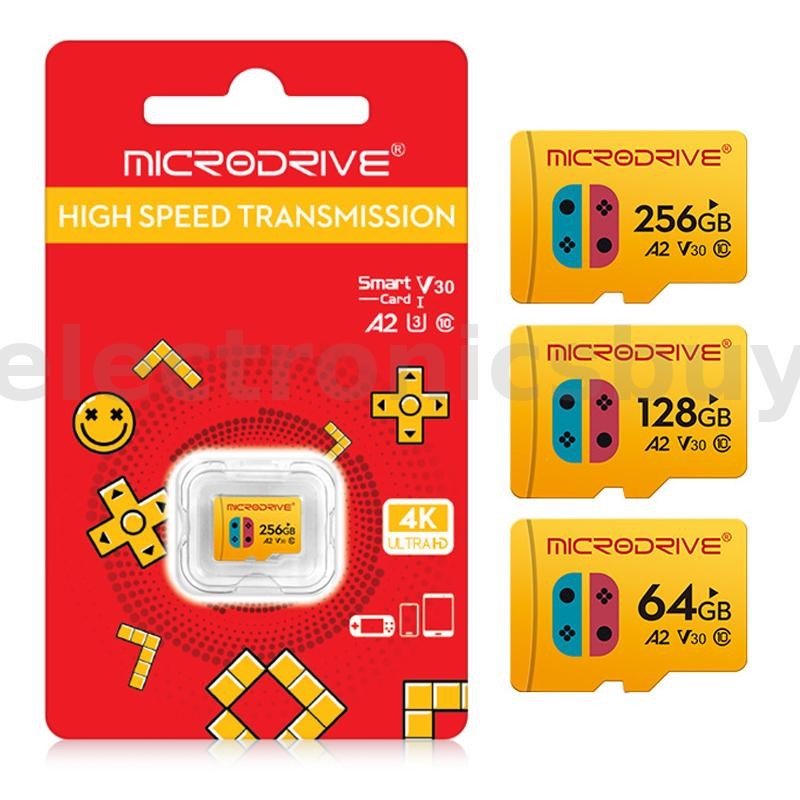 Microdrive High Speed TF Memory Card 256GB/128GB/64GB Class10 Flash ...