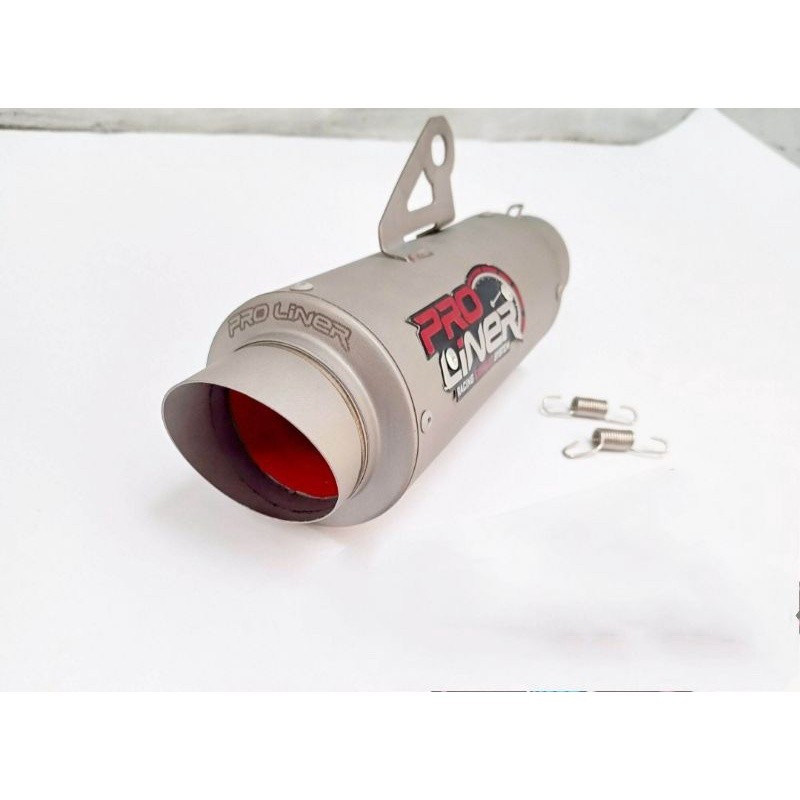 Proliner TR 1 Exhaust Silincer Slencer diameter 50mm pnp Vixion Vario ...