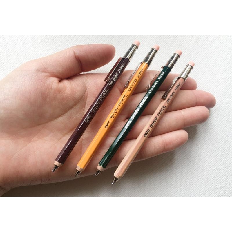OHTO Sharp Mini Mechanical Pencil with Eraser 0.5mm | Shopee Philippines