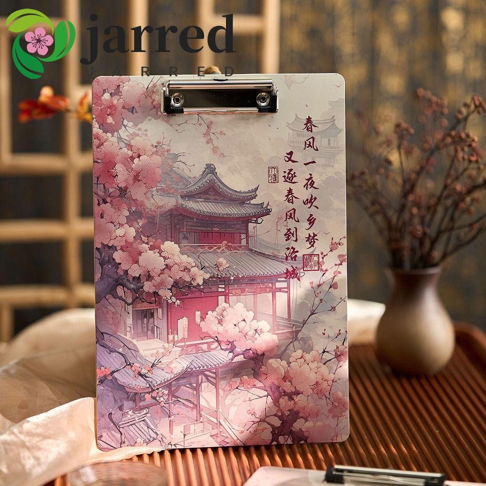 JARRED Clipboard, Chinese Style Document Holders Writing Pad ...