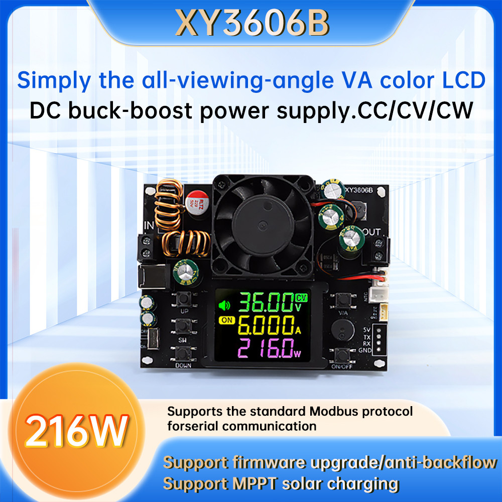 XY3606B CNC Lift Voltage Module Adjustable Voltage Regulator Power ...