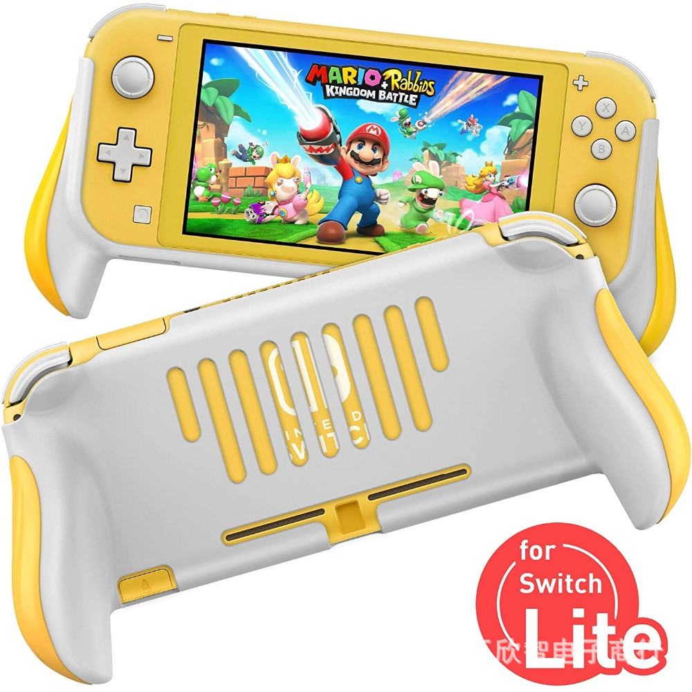 Nintendo Switch Lite Hand Grips Handles Ergonomic Protective Case ...