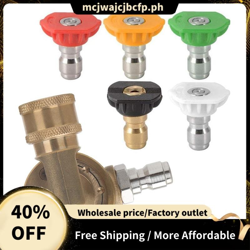 Perfect Power Pressure Washer Nozzle Tips and Quick Connect Pivot ...