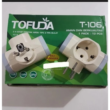 Mv Grounded Tofuda T-106 Plug | Shopee Philippines