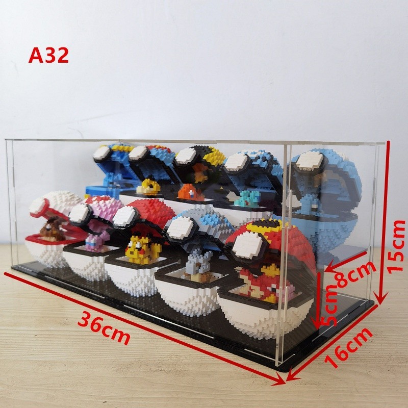 pokemon Building Blocks Pokémon Diamond Micro Particle Insert Toys Poké ...