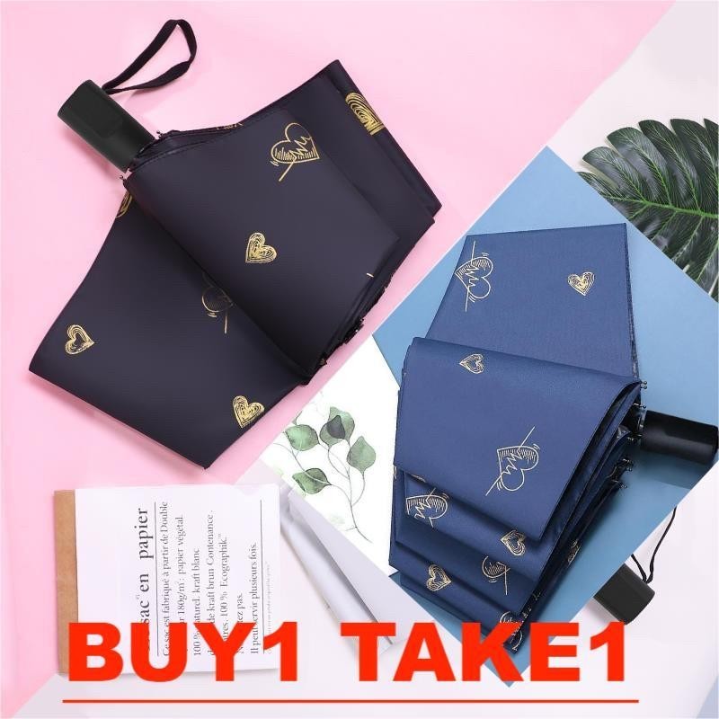 Bloom Energy #7008 mini Umbrella BUY1 TAKE1 4Folds Black Backing ...