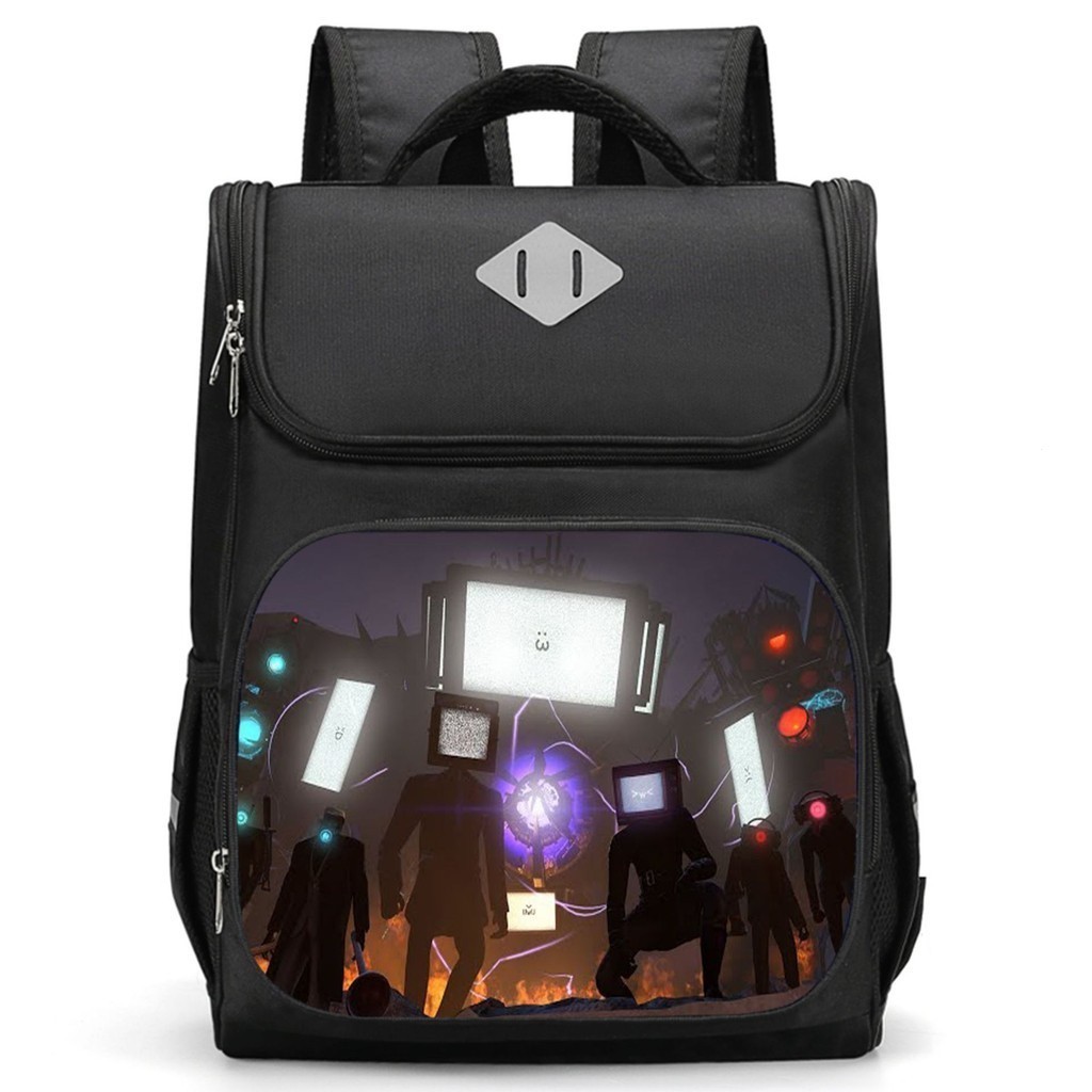 Skibidi toilet Titan monitor backpack monitor student backpack 16inch ...