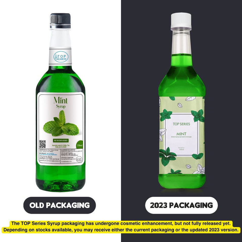 Top Series Mint Syrup 750ml | Shopee Philippines