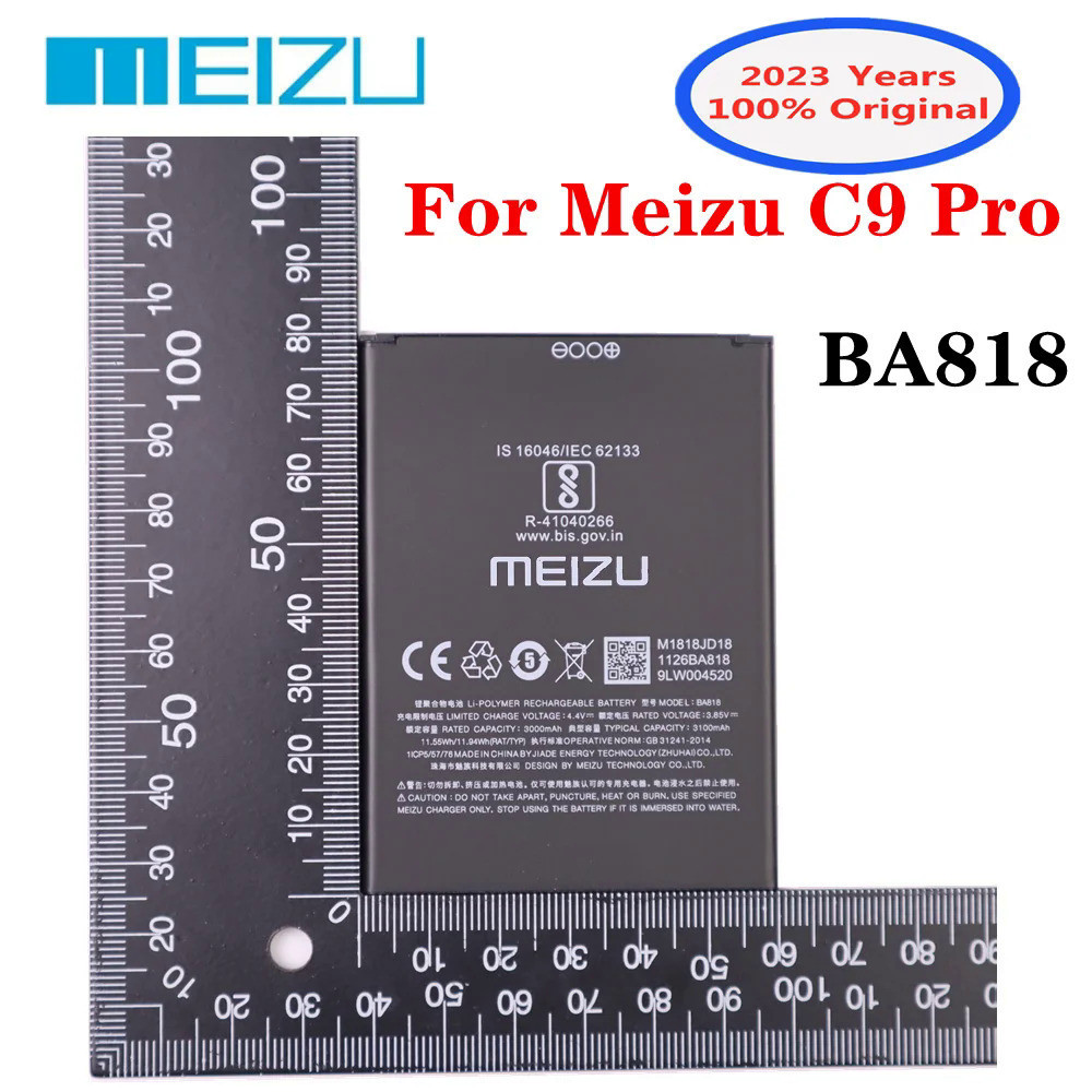 2023 Years New 100% Original Battery For Meizu c9 pro C9pro BA818 ...