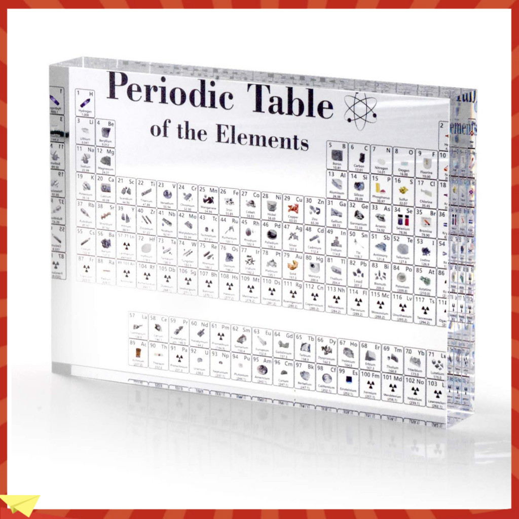 GH| Periodic Table Waterproof Precise Transparent Fine Workmanship Easy ...
