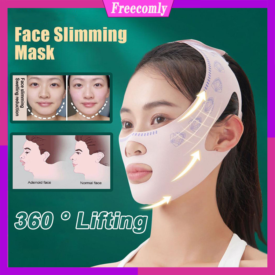 New Lifting Firming Mask Soft Comfortable V-face Bandage Sleep Mask ...