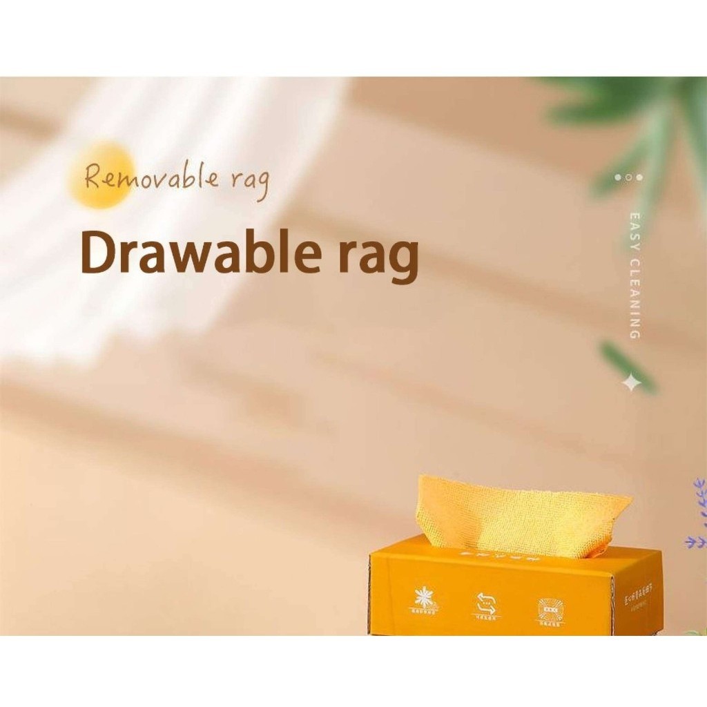 Removable Dishcloth Reusable Absorbent Microfiber Kitchen Dishcloth ...