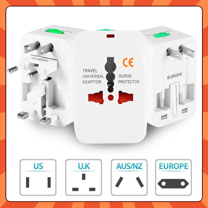 Universal Travel Adapter All In One International Power Converter ...