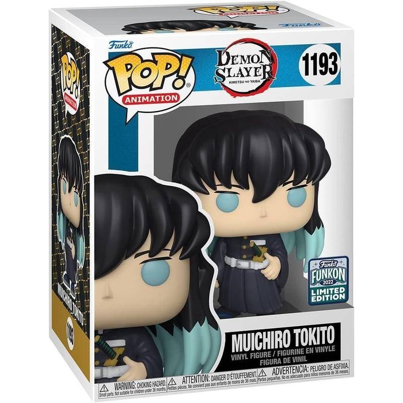 Funko POP 1193# Animation Demon Slayer Muichiro Figure Toy PVC Material ...