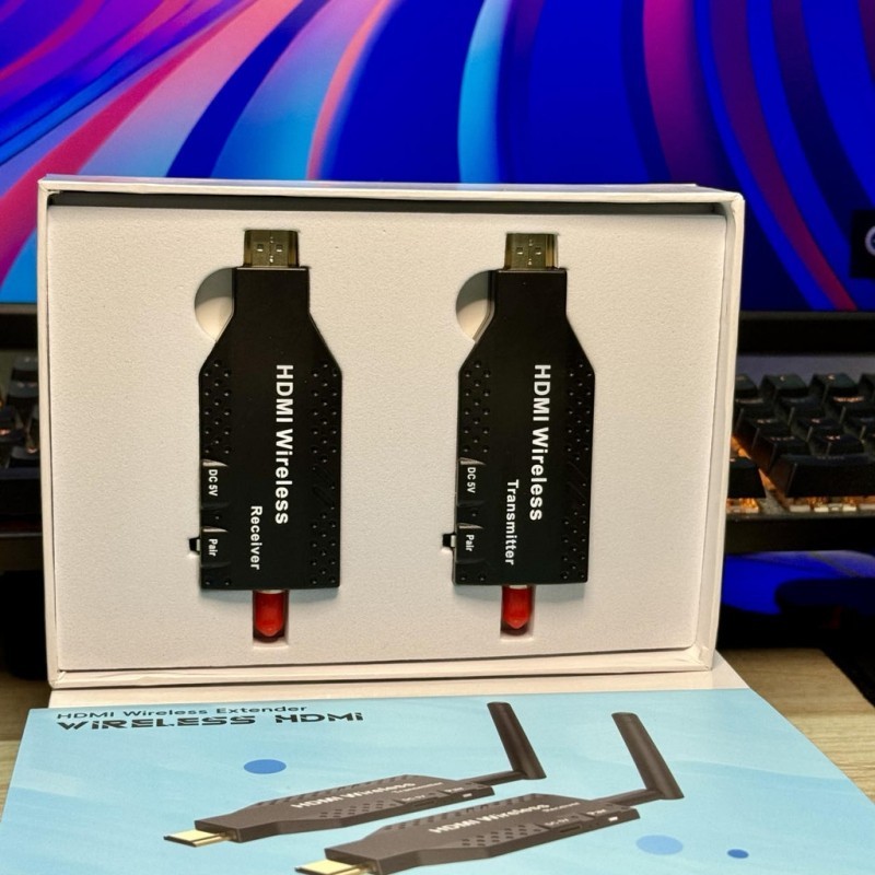 Wireless HDMI Extender 50M 5.8GHz 1080P WiFi Video Extension Transmit ...