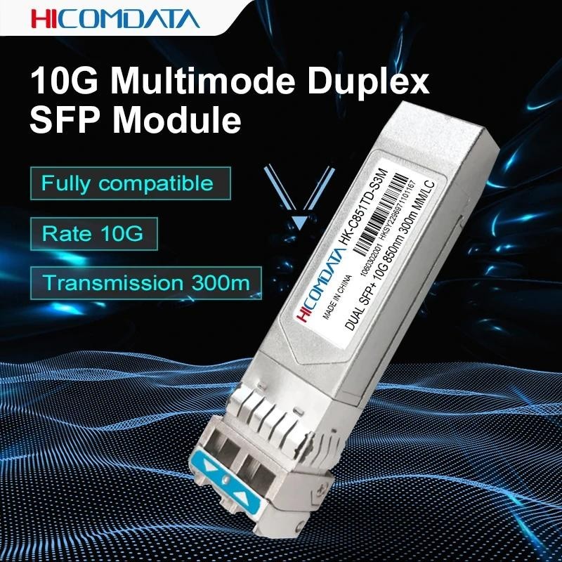3pcs 10G SFP+ duplex LC SFP Module Multi-Mode 850nm 300m SFP 10G SR ...