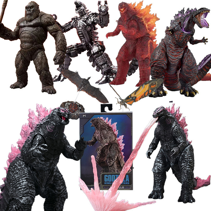 Neca Godzilla 2024 Godzilla X Kong: The New Empire Mothra Rodan King Kong SHM Godzilla Action ...