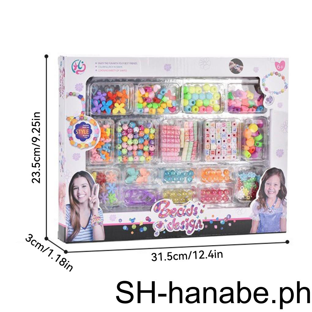 DIY Handmade Beaded Children's Toy Crafts Making Jewelry Toy Necklace ...