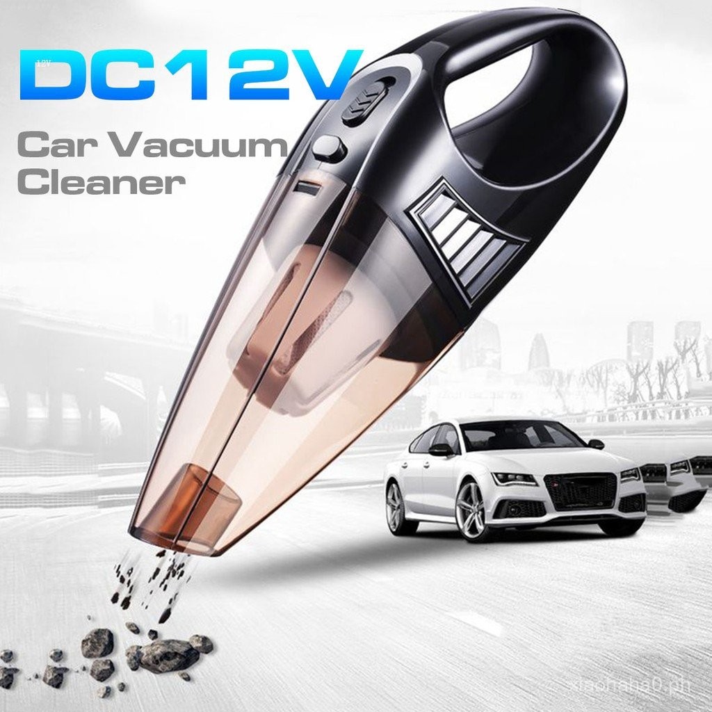 Car Handheld Vacuum Cleaner 12V for Portable Auto Wet Dry Dust VAC Lap ...