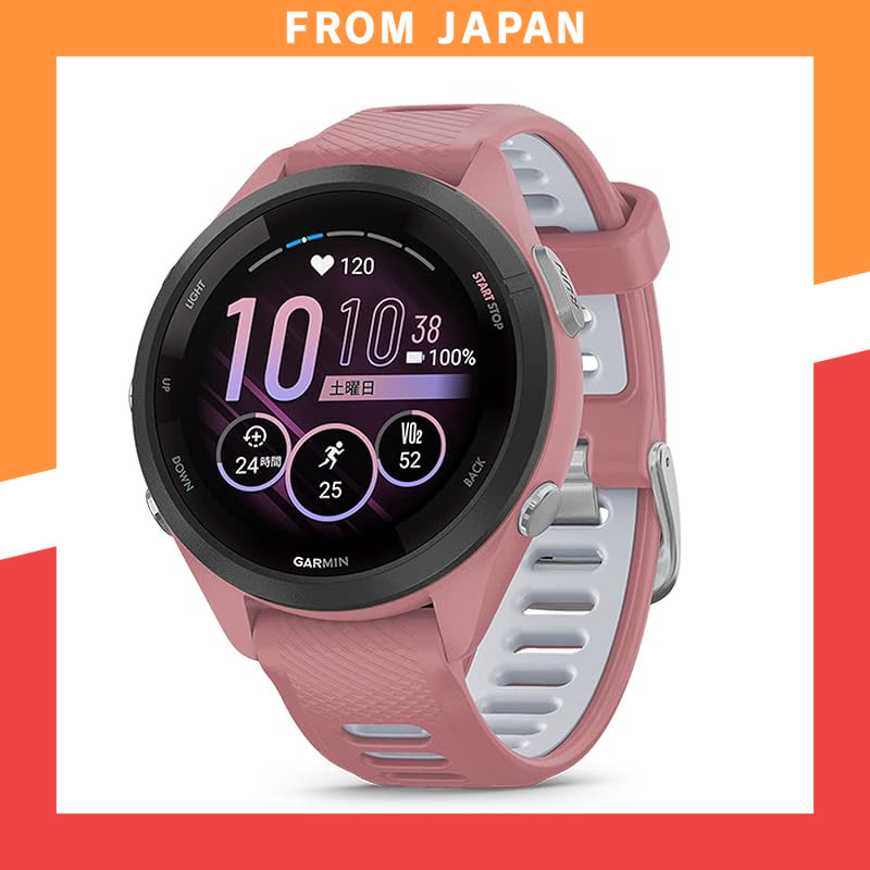 Garmin Forerunner 265S Music GPS Running Watch - Official Japanese ...