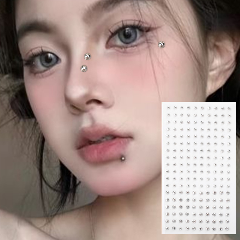 Fake Lip, Eyebrow, Ear Stickers – Waterproof, Self-Adhesive, Non ...