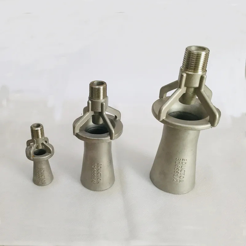 1/4" 3/8" 1/2" 3/4" 1" BSPT Stainless steel 316 eductor venturi nozzle,epoxy industrial mixed ...