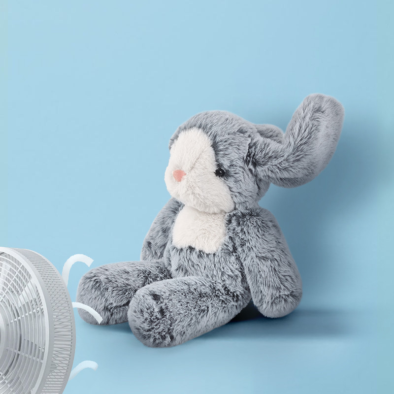 32cm Cartoon Blue Plush Rabbit Toy Super Soft Long Ear Bunny Baby ...