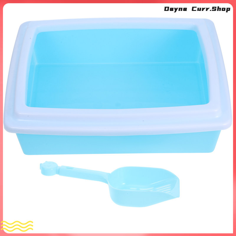 Cat Litter Box Sponge Building Block Kitten Trash Can Small Dog Bowl ...