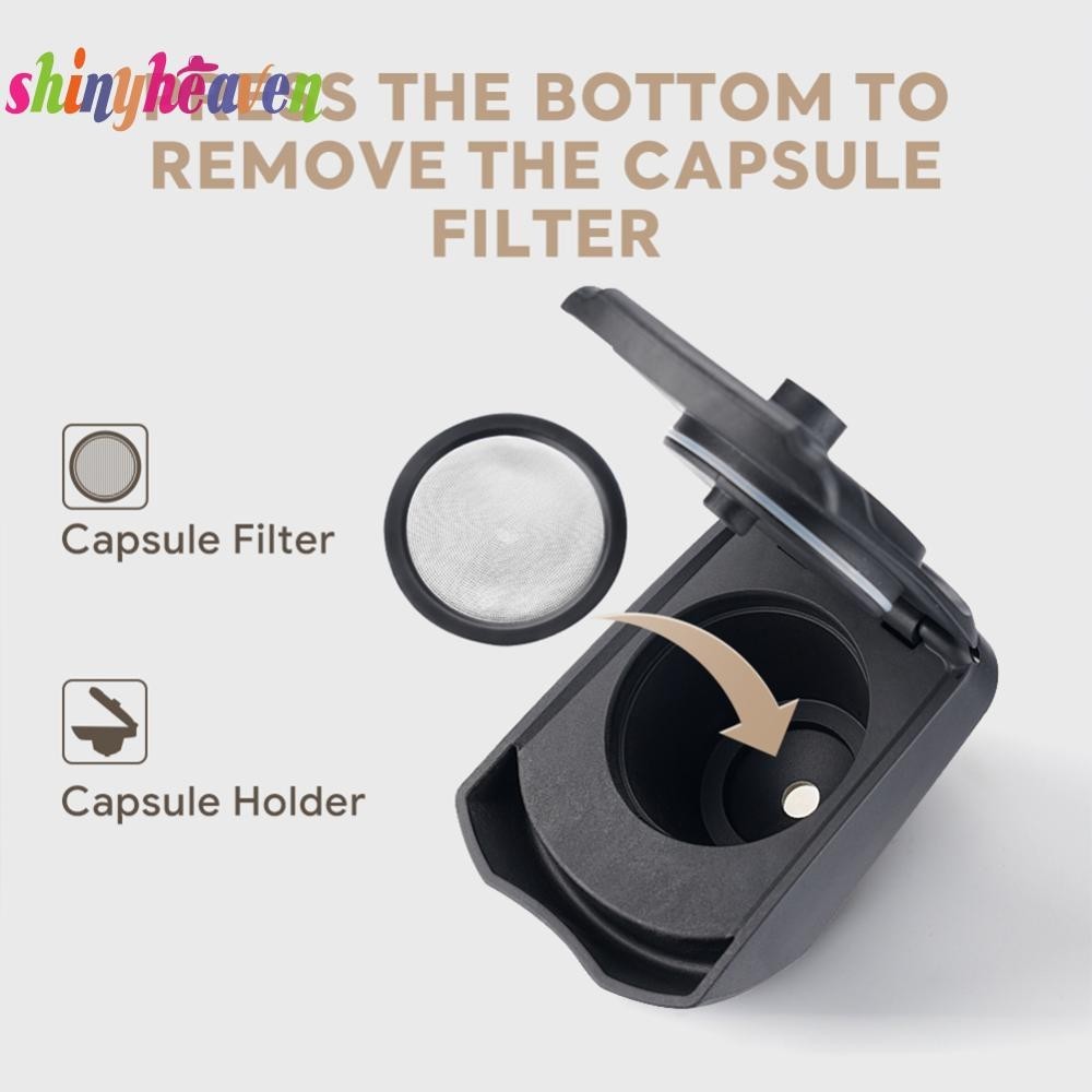 Coffee Capsule Plus Powder Holder Adapter Reusable Conversion Tray ...