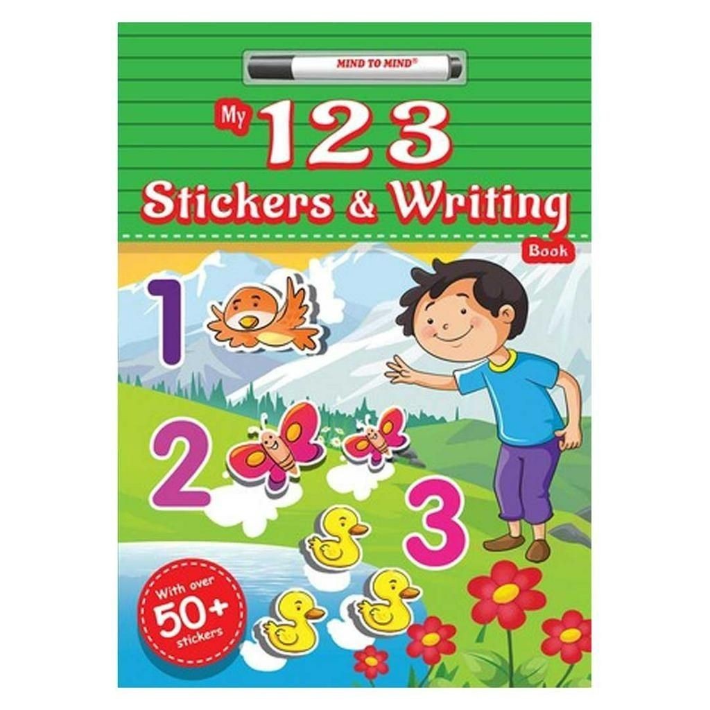 My 123 Stickers & Writing Book | Shopee Philippines