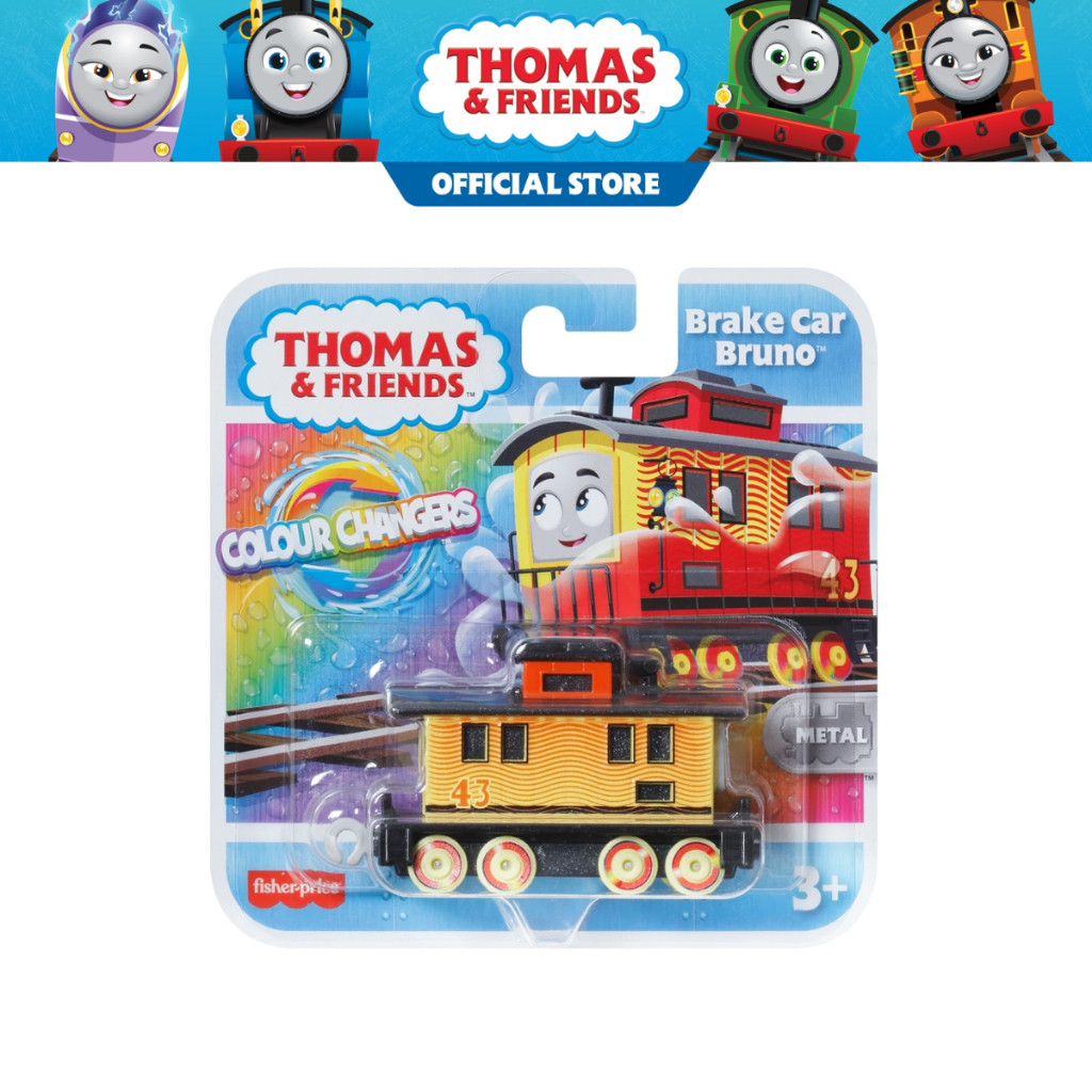 Thomas & Friends Color Changer Neon Vehicle Assortment Brake Car Bruno ...