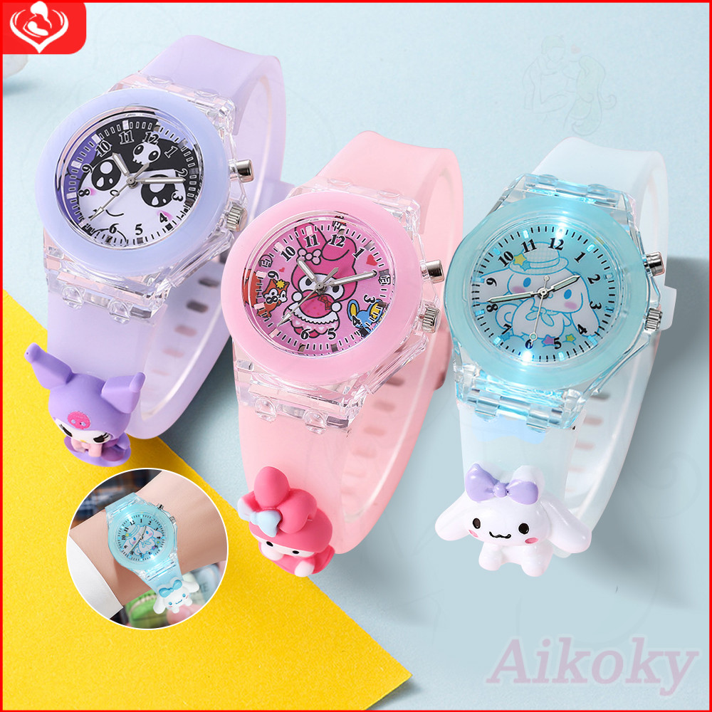 Aikoky Kids Relo For Girls Kuromi Watch For Girls Watch For Kids Girl ...