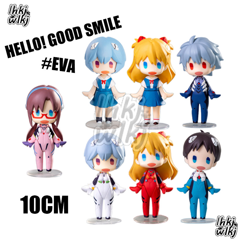 HELLO! GOOD SMILE NEON GENESIS EVANGELION Action Figure Asuka Langley ...