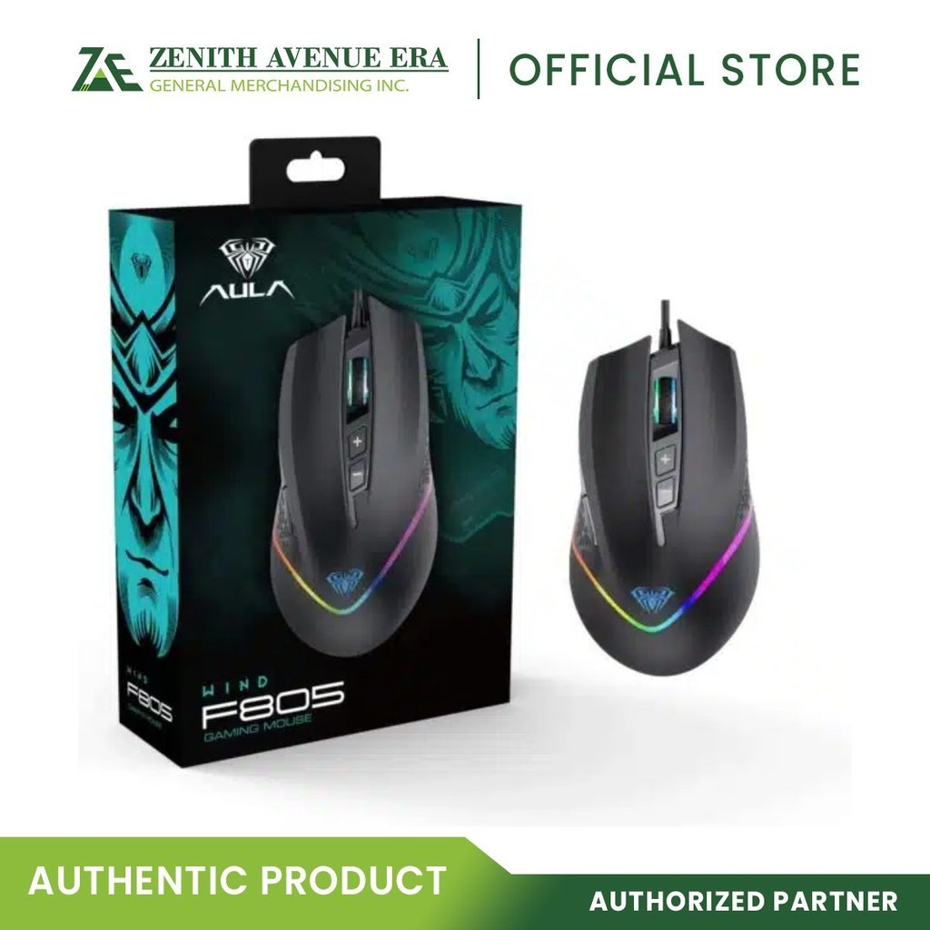 Aula F805 RGB Backlit Wired Gaming Mouse | Shopee Philippines