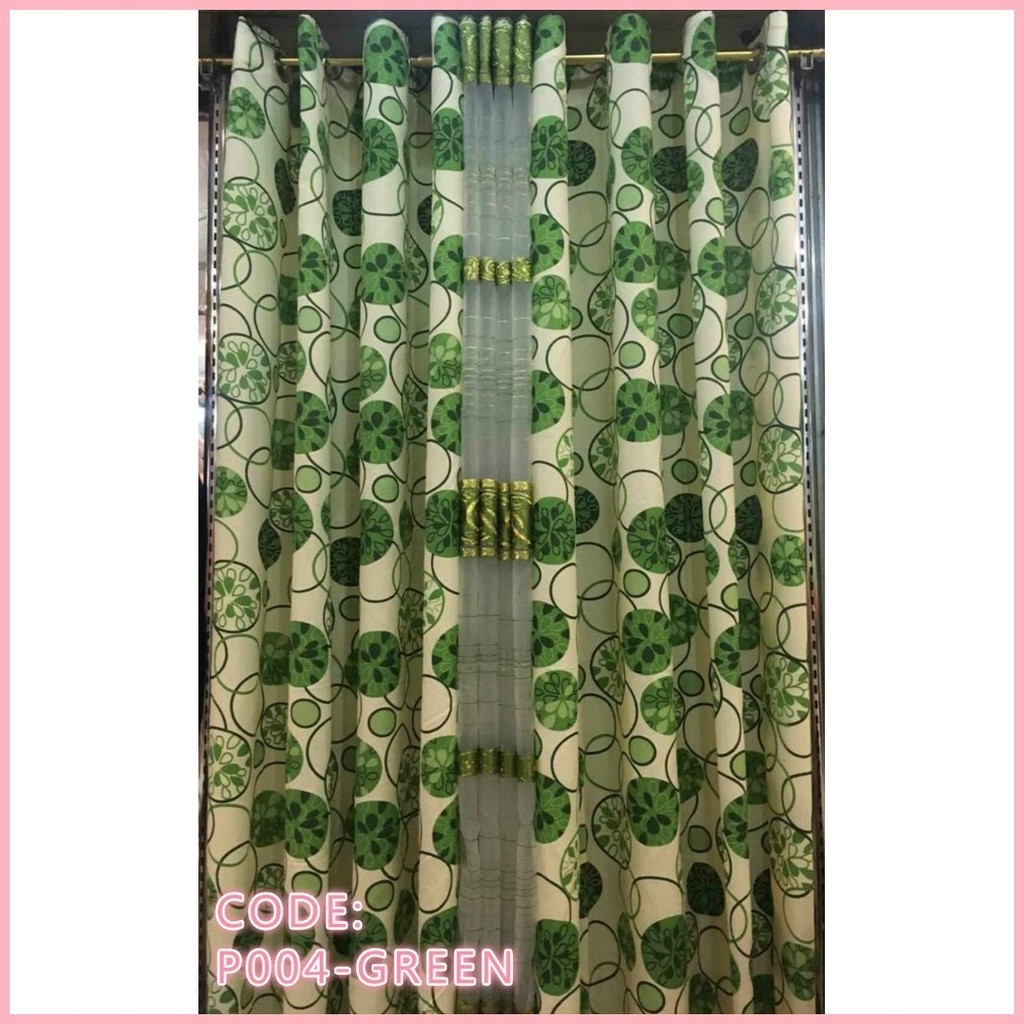 ☪ (COD)CURTAIN (3IN1) CODE:P004 (CURTAIN HANS) | Shopee Philippines