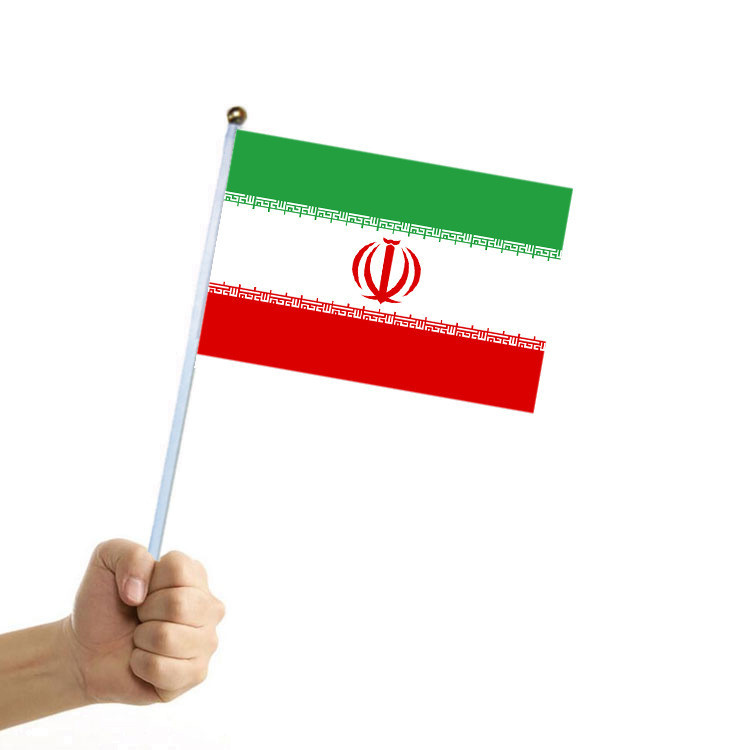 Iran Hand Waving Flag Multiple Size Fabric Waterproof Flags Olympic ...