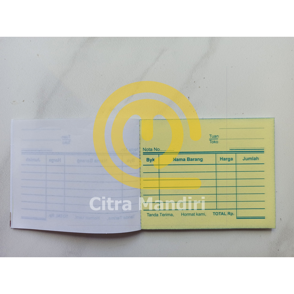2 PLY NCR Cash Note Book / Ncr 1/8 Folio Notes, Mini Notes | Shopee ...