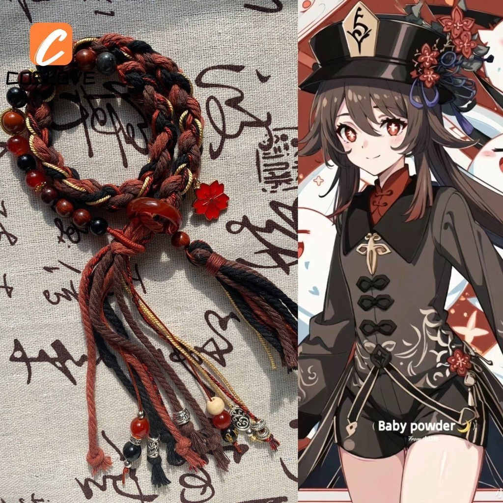 Anime Game Genshin Impact Fan Made Bracelet Furina Chinese Ancient ...