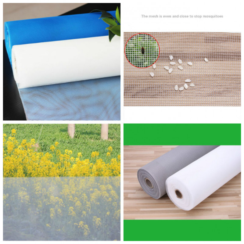 1M Wide Nylon/PVC Window Mesh Net Screen DIY Insect Mosquito Fly Bug ...