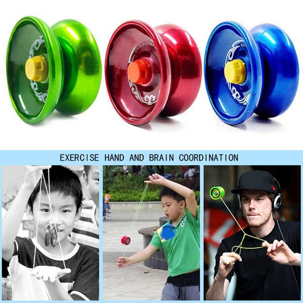 Metal Yo-Yo Game Edition Yoyo Ball Aluminum Alloy Animation Educational ...