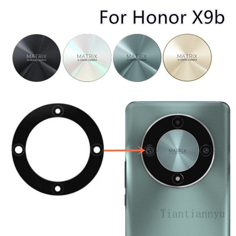 Rear Back Camera Glass Lens For Honor X9b 5G ALI-NX1 Camera Ring Cover ...