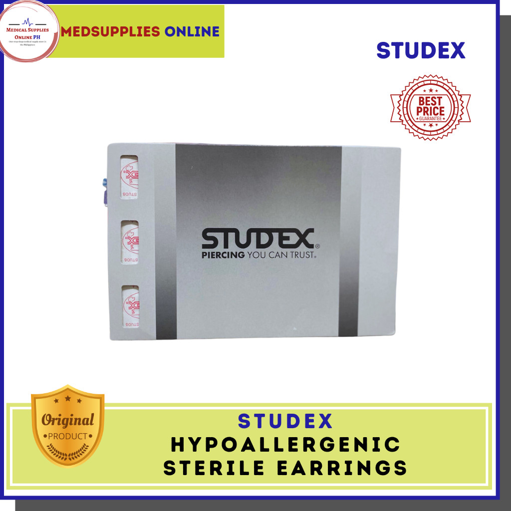 STUDEX Birthstone Hypoallergenic Sterile Earrings (LARGE) | Shopee Philippines