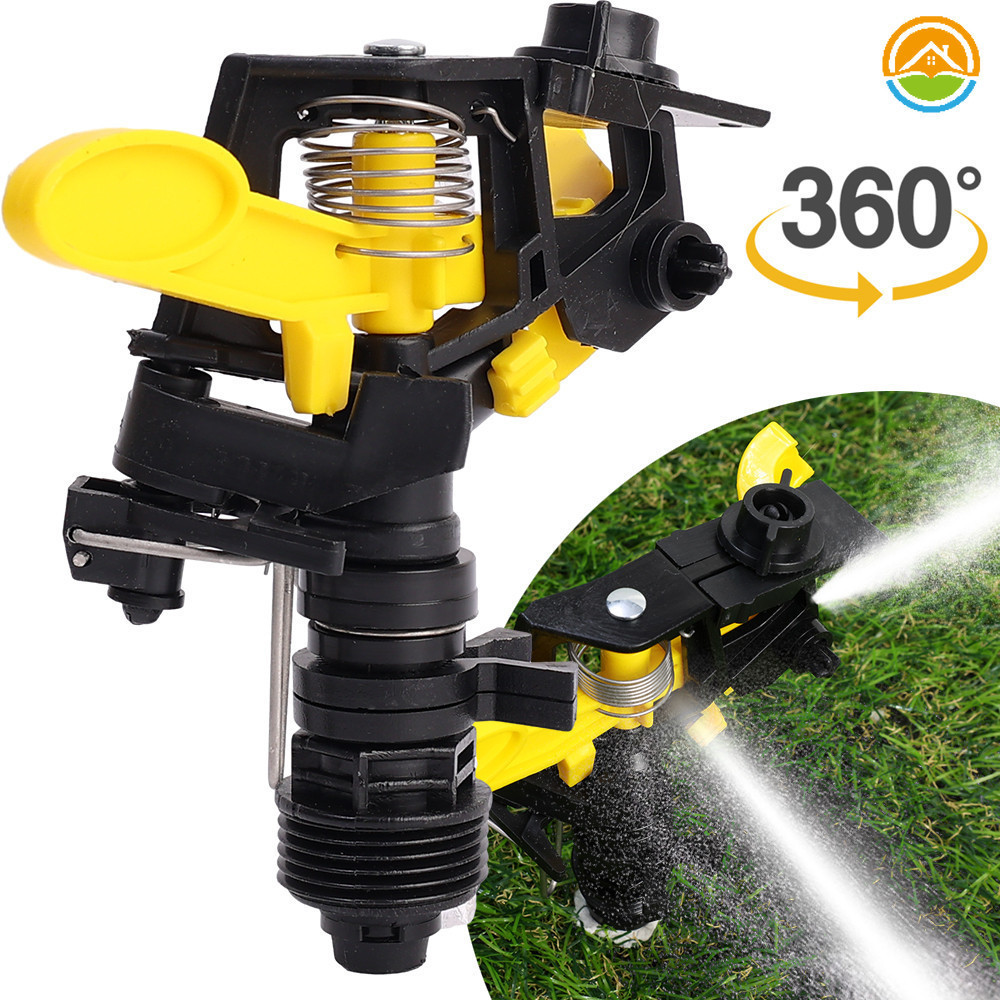 Portable 360 Degrees Automatic Rotation Plastic Sprinkler - Wide Range ...