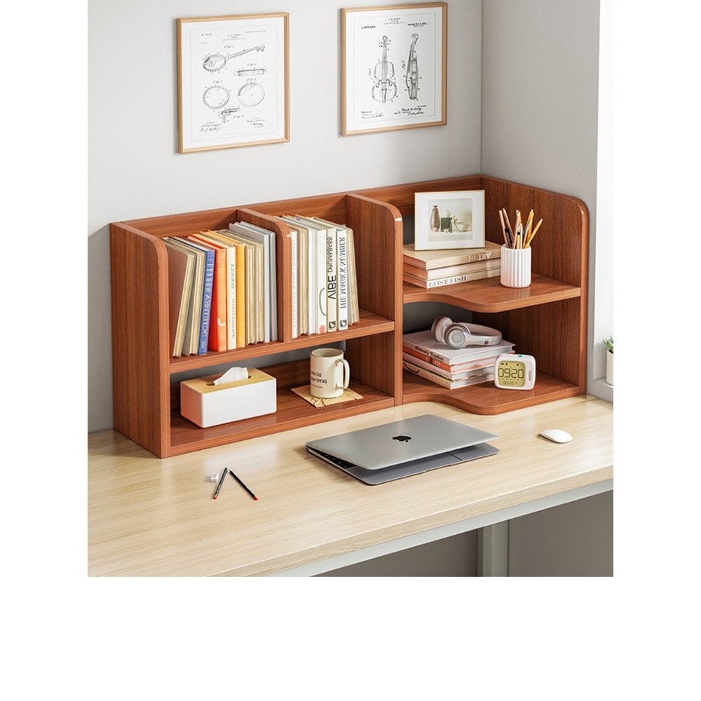 Simple Desktop Bookshelf Student Dormitory Desktop Storage Rack Office ...